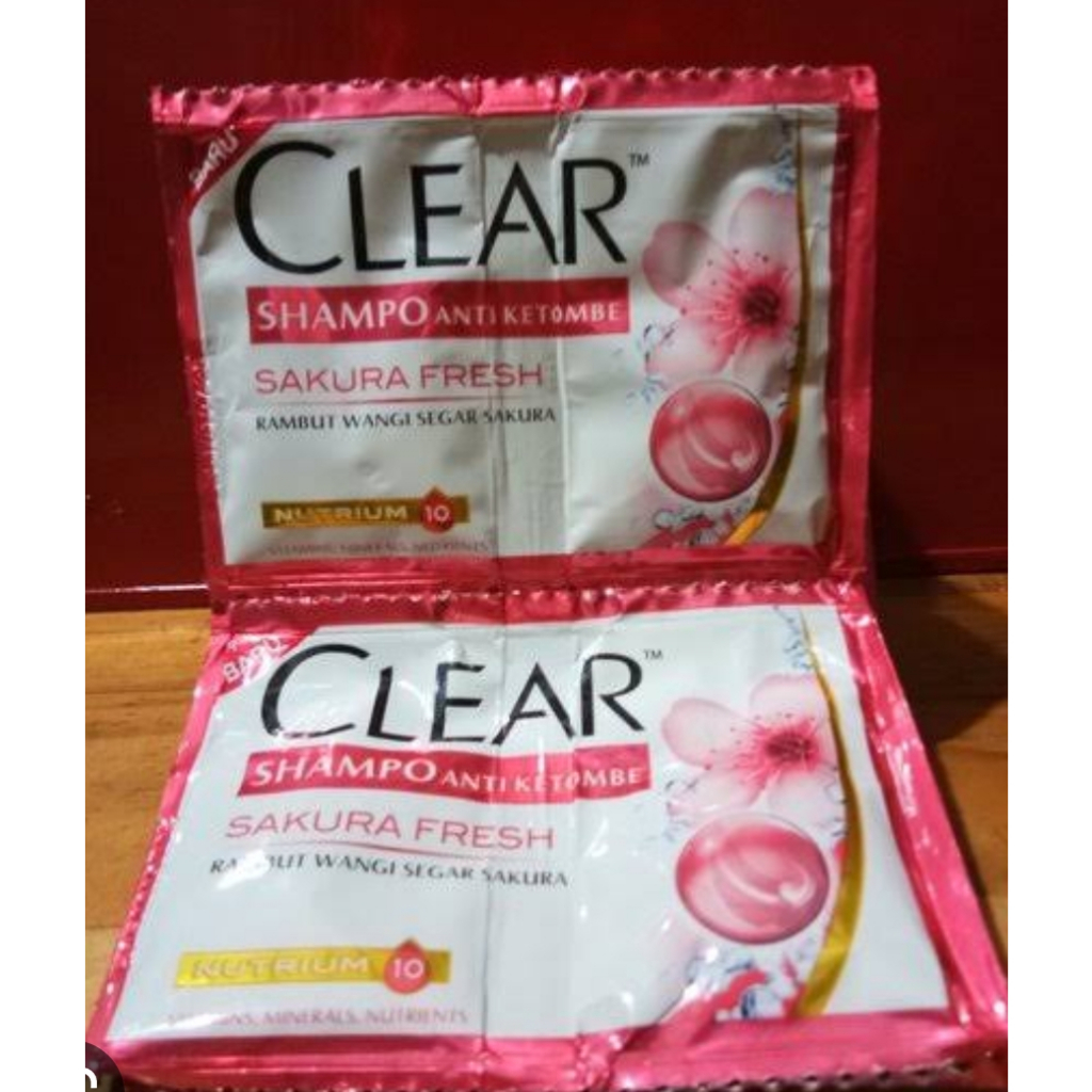 Jual Shampo Renceng Clear 1renceng 12x2 | Shopee Indonesia