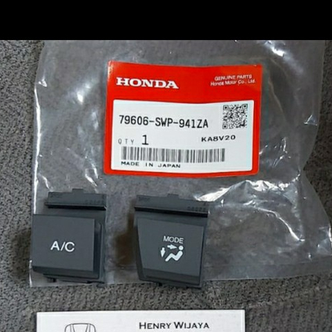 Jual Tombol Switch Saklar AC A/C dan mode Honda Freed Original | Shopee ...