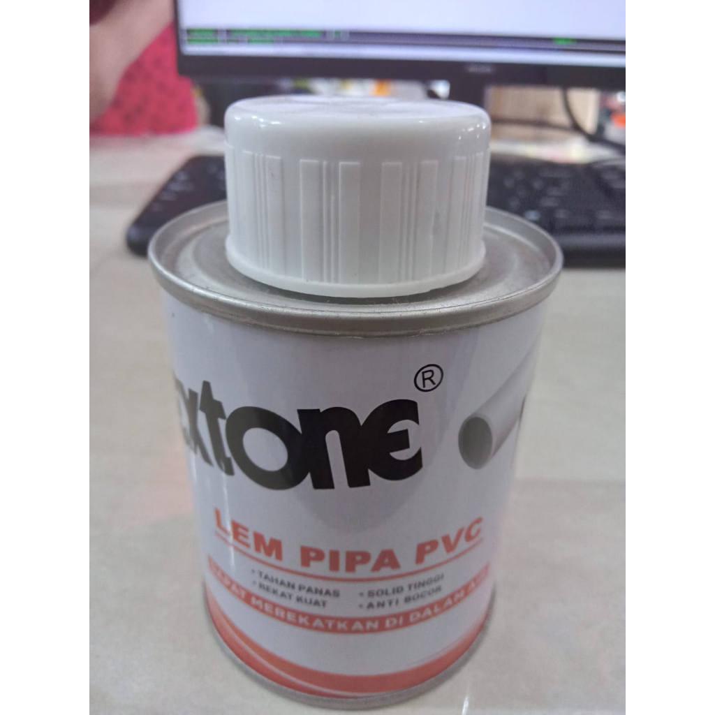Jual LEM PIPA PVC DEXTONE 100 GRAM - LEM PARALON KALENG 100 GR PVC PRO ...