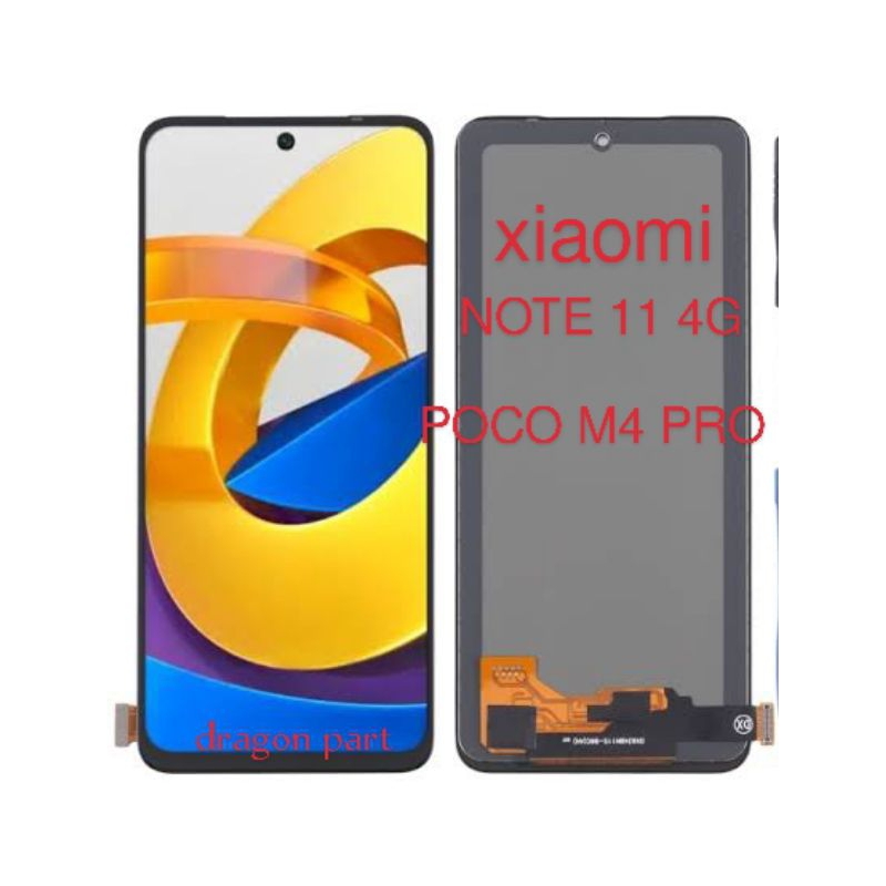 Jual LCD XIAOMI REDMI NOTE 11 / XIAOMI NOTE 11S / XIAOMI POCO M4 PRO FULLSET | Shopee Indonesia