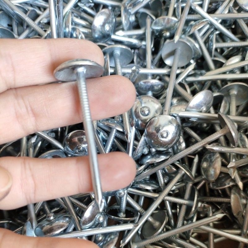 Jual Eceran paku payung 5 cm paku asbes paku seng paku genteng asbes 2 ...