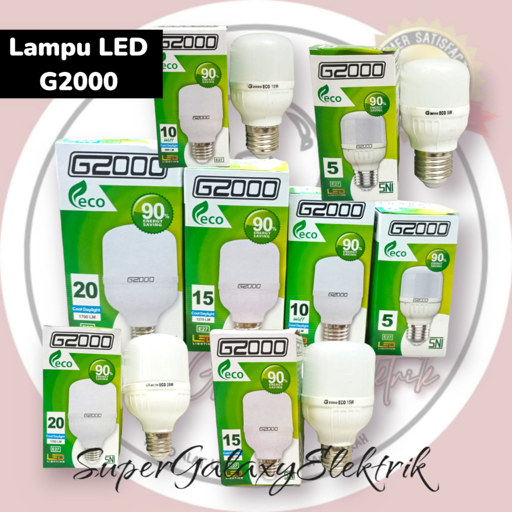 Jual Lampu LED KAPSUL MURAH G2000 5W PUTIH | Shopee Indonesia