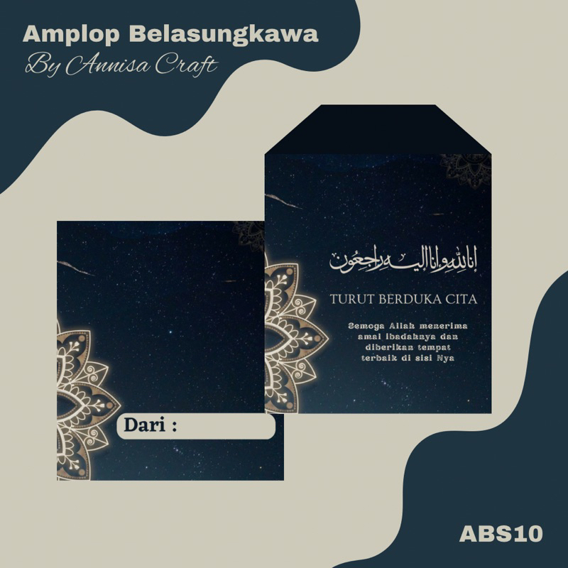 Jual Amplop Belasungkawa, Amplop berkabung, Amplop Lelayu | Shopee ...