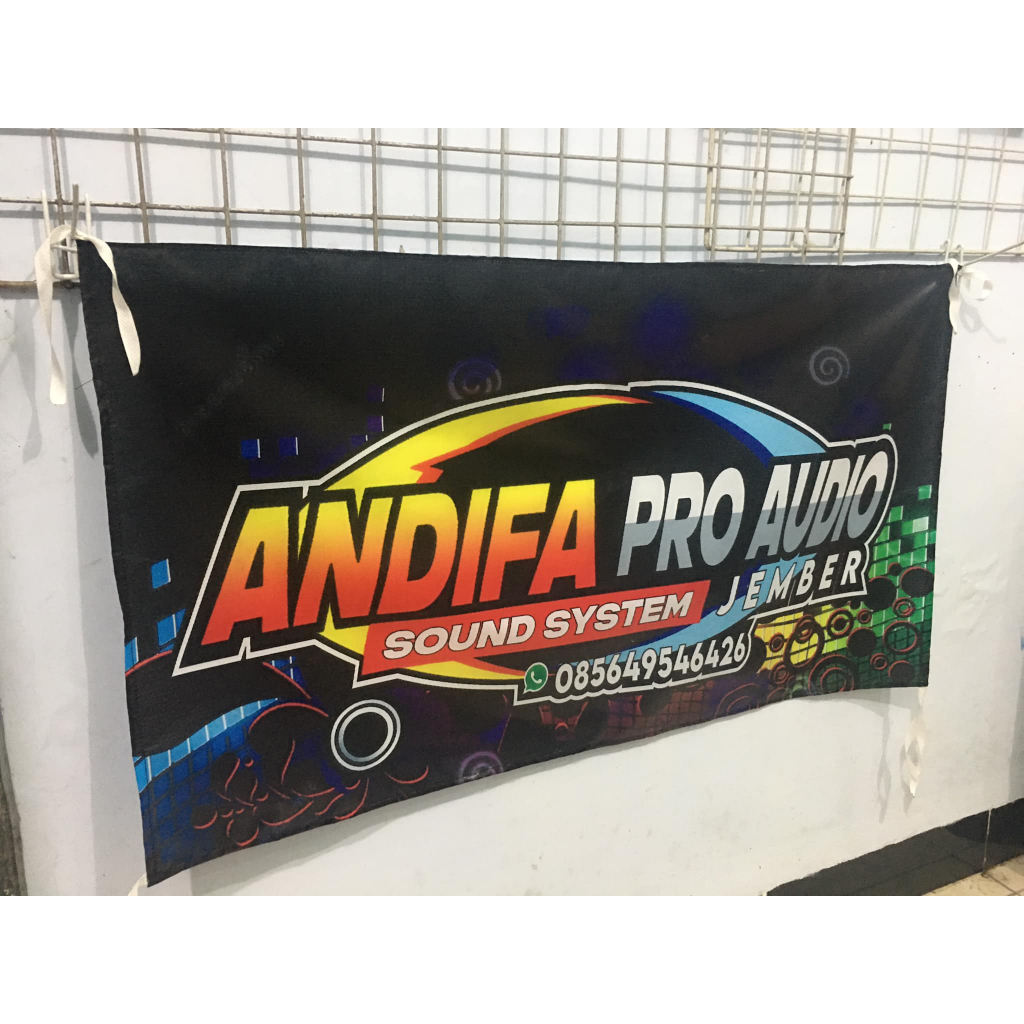 Jual CETAK BANNER CUSTOM DESAIN SENDIRI CETAK BANNER LOGO SOUND BANNER ...