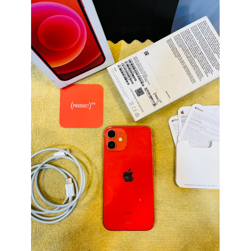 Jual iphone 12 mini 64gb ibox red | Shopee Indonesia