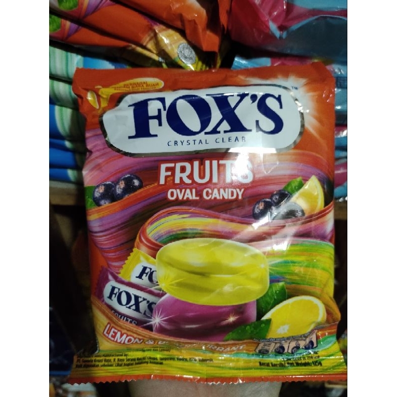 Jual Permen Fox /candi fox Cristal fruit isi | Shopee Indonesia