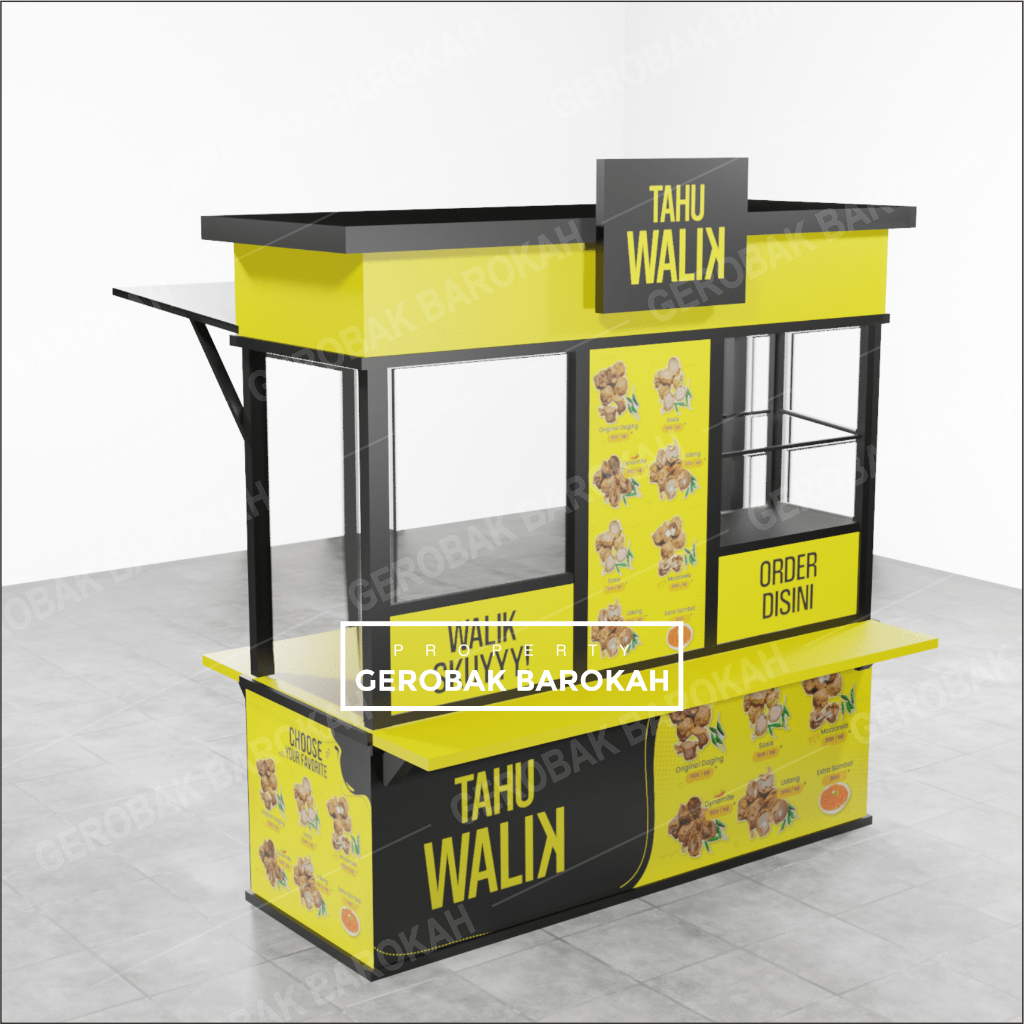 Jual Gerobak Tahu Walik Goreng Kayu Mahoni Jati paket komplit | Shopee ...