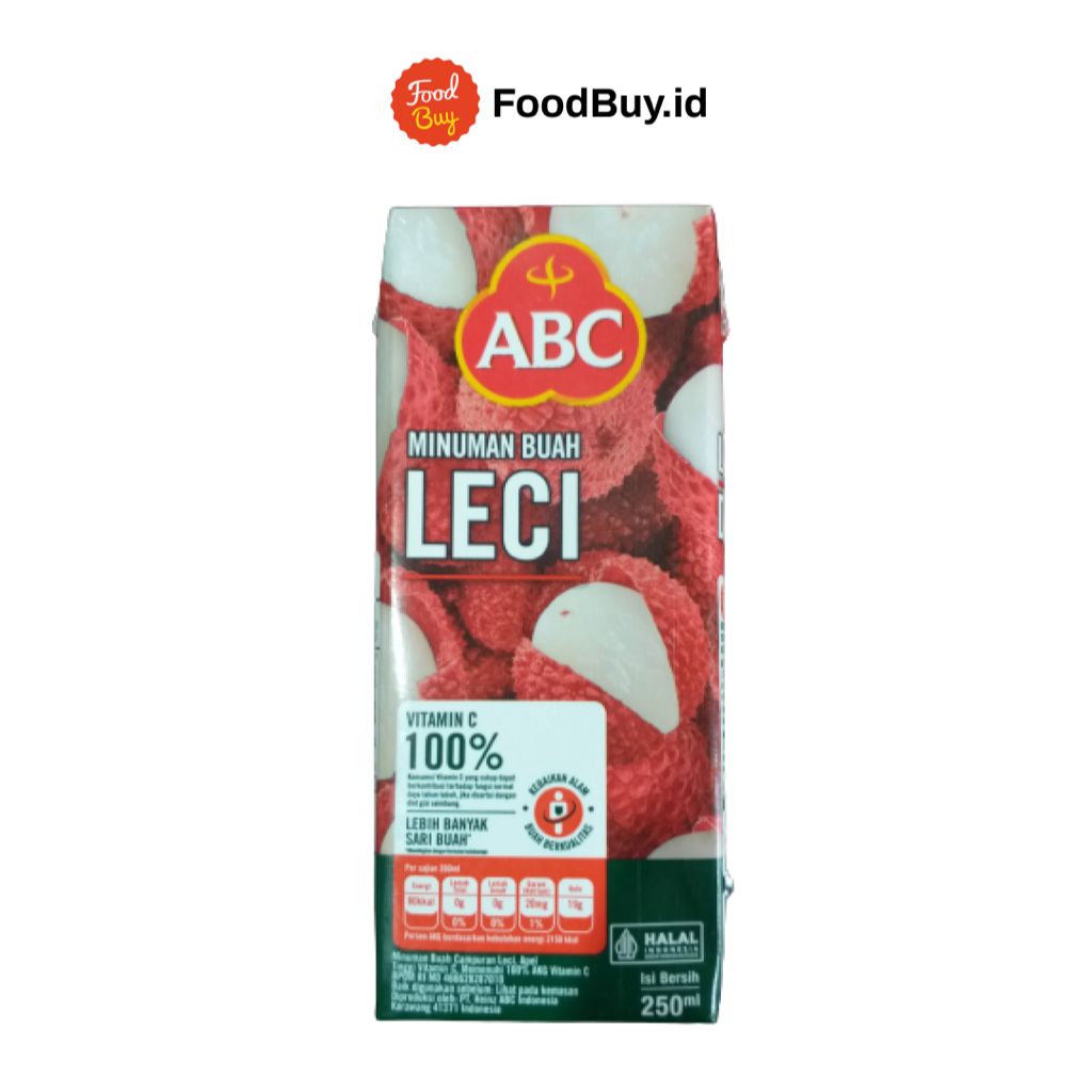 Jual ABC Minuman Buah Leci 250 ml | Shopee Indonesia