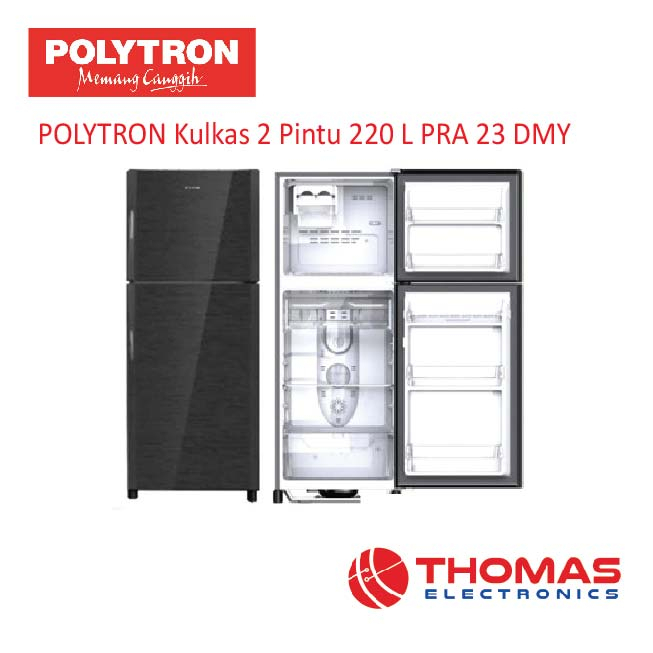 Jual POLYTRON Kulkas 2 Pintu 220 L PRA23DMY PRA 23 DMY 23DMY Garansi ...