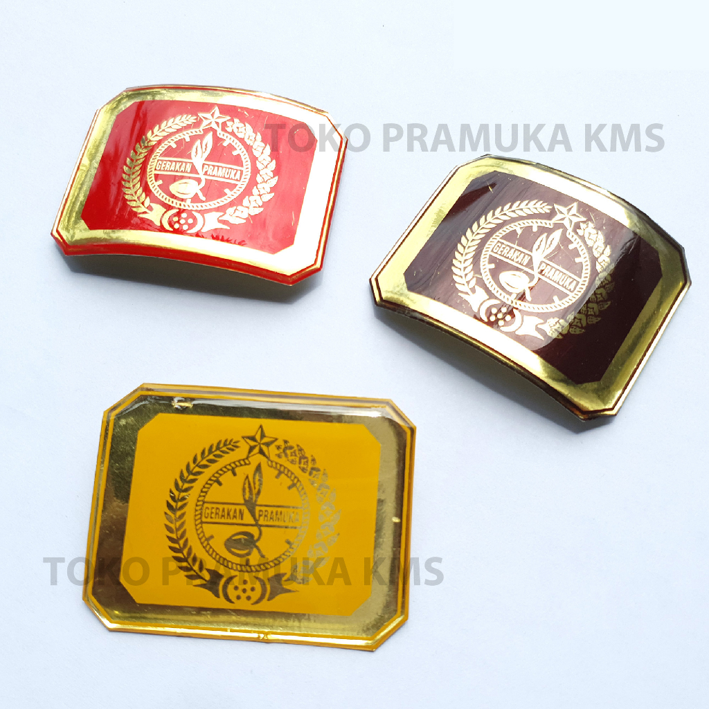 Jual Tatop Pramuka SD SMP SMA Tanda Topi Baret Emblem Penggalang Tantop ...