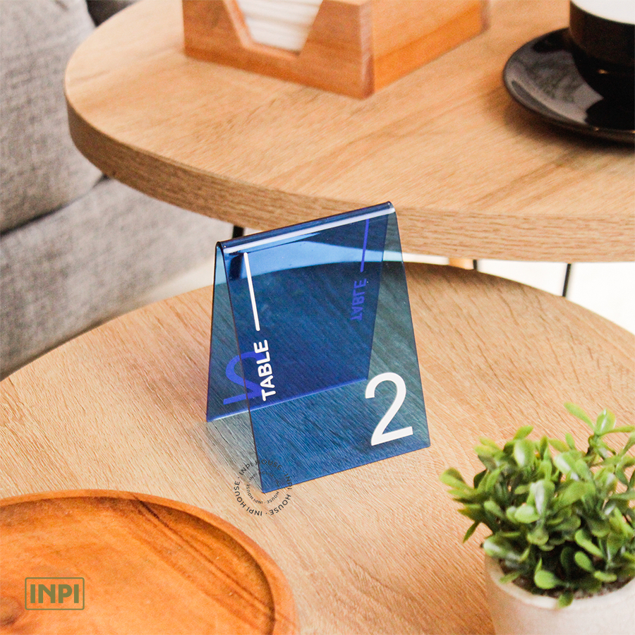 Jual INPI HOUSE Signage Table Number - Papan Tanda Nomor Meja - Cafe ...
