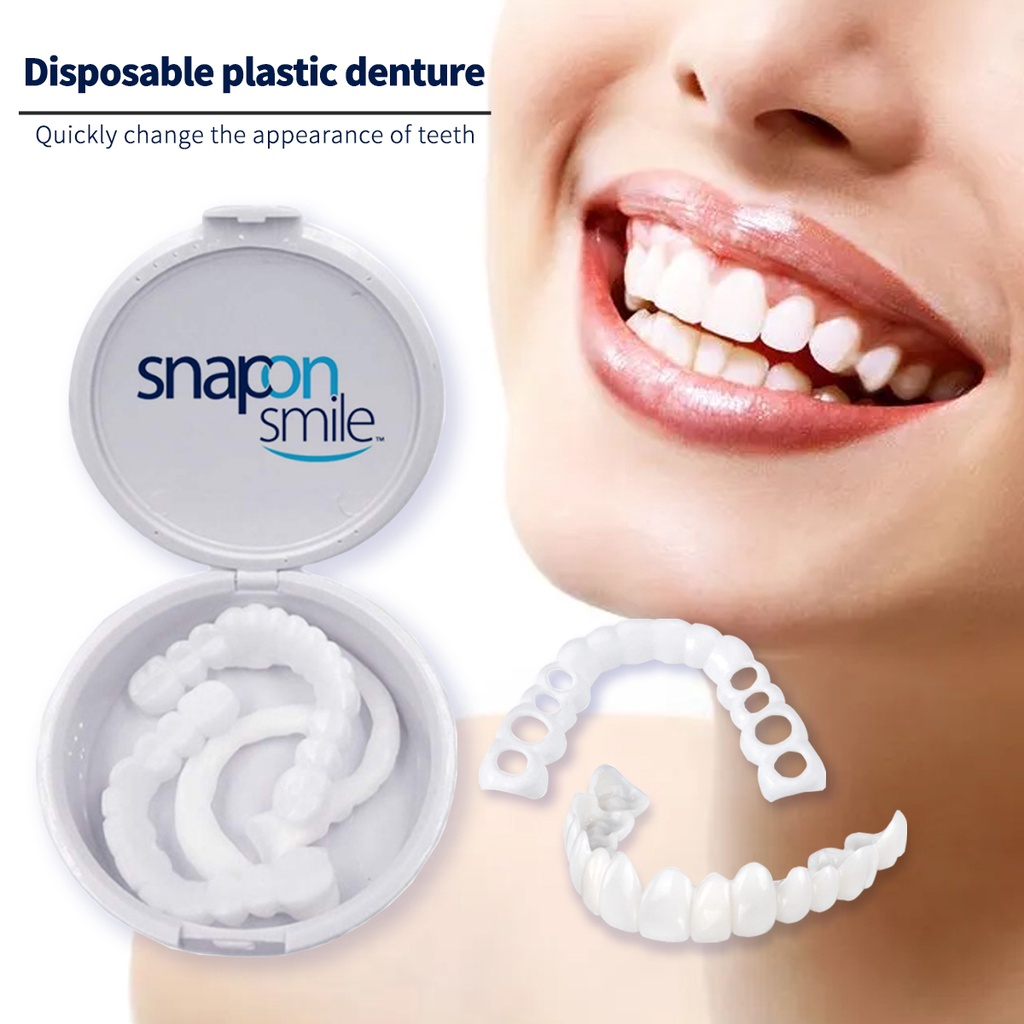 Jual Snap On Smile Original 100% 1 Set Atas dan Bawah | Shopee Indonesia