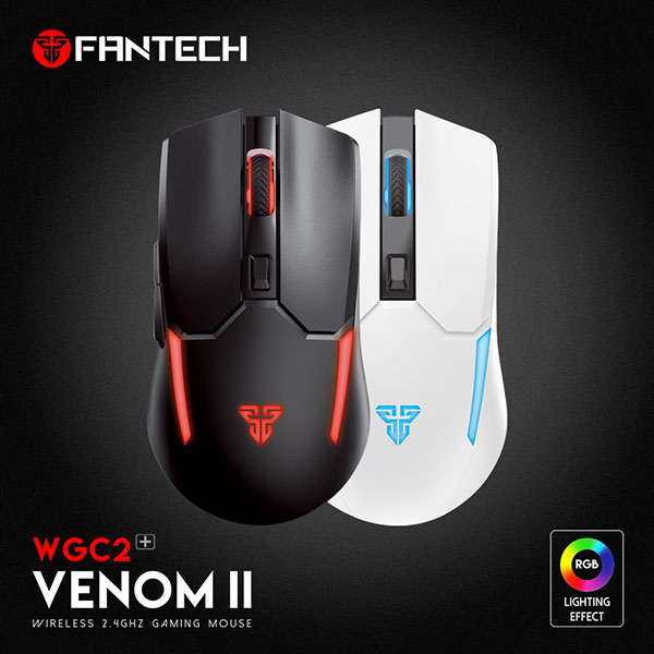Jual Mouse Wireless Gaming Fantech Venom II WGC2 | Shopee Indonesia