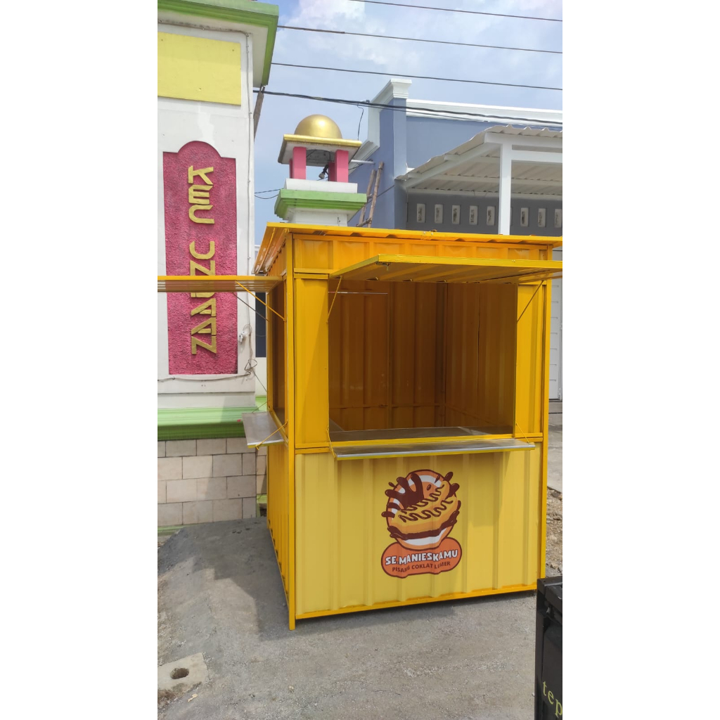 Jual Booth Container MURAH/ Booth Container Jualan Makanan/ Booth ...