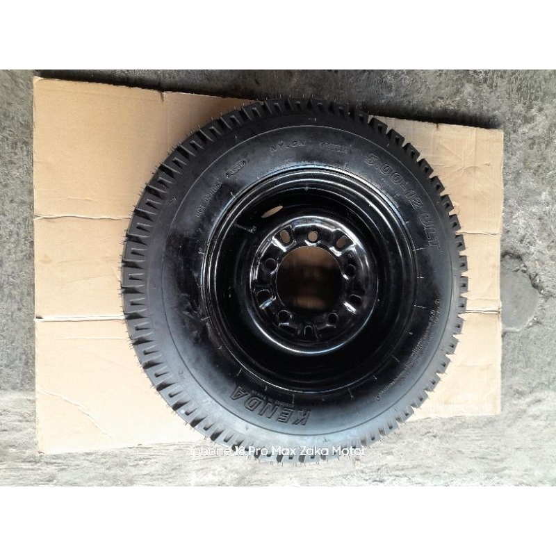 Jual Velg Velek Set Ban Viar Roda 3 300cc Ukuran Ring 12 Lubang Baut 5 ...