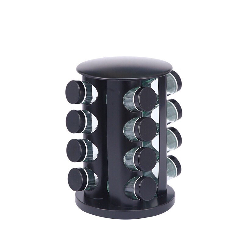 Jual Rotating Spice / Rak Bumbu Putar Stainless Black | Shopee Indonesia
