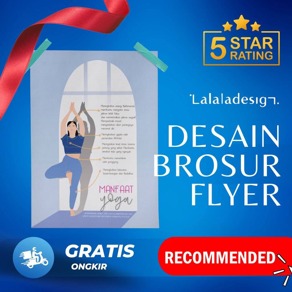 Jual JASA DESAIN FLYER / BROSUR PROFESIONAL ELEGAN | Shopee Indonesia