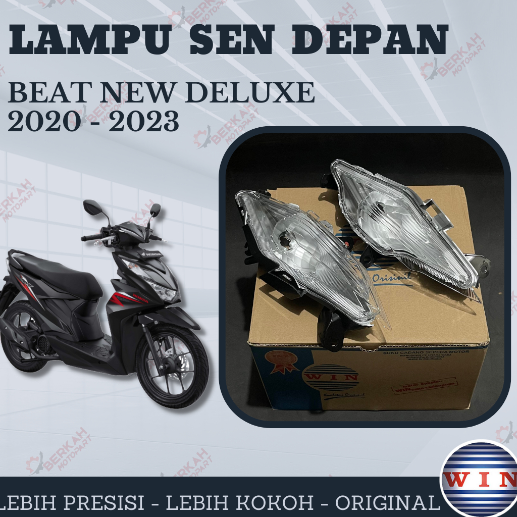 Jual WIN - Lampu Sen Sein Riting Depan Honda Beat New Led Deluxe 2020 ...