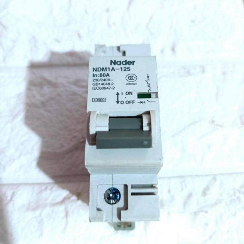 Jual MCB Nader NDM1A-125 AC 80A 100A 125A | Shopee Indonesia
