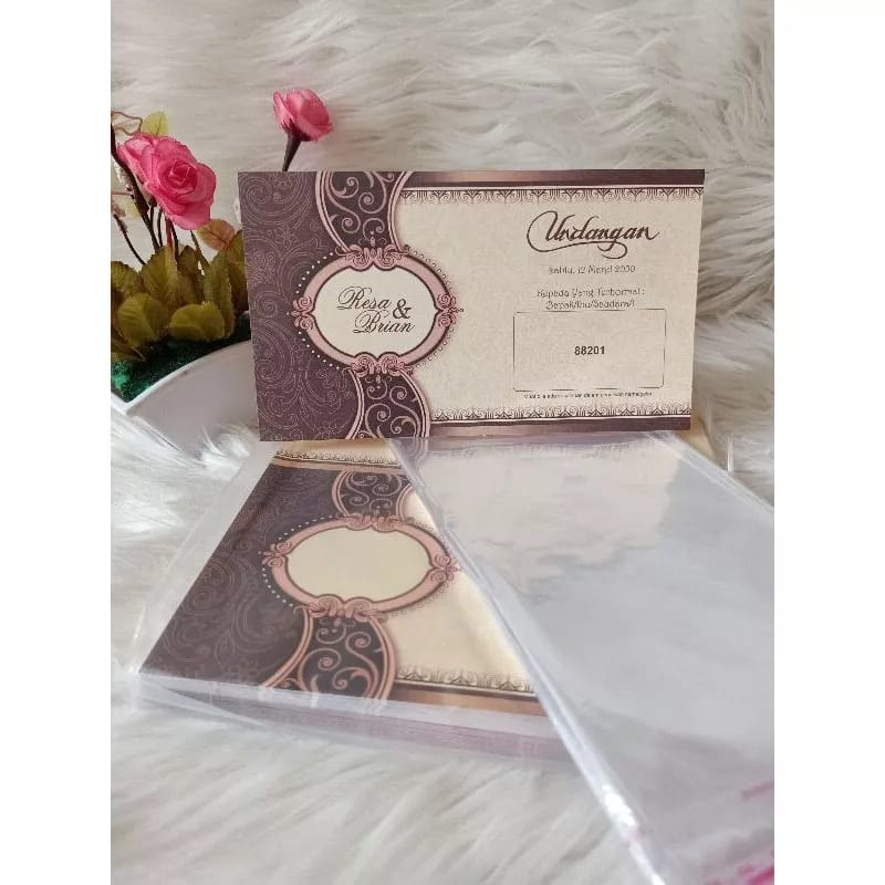 Jual cetak print undangan erba 88201 undangan nikah pernikahan FREE ...