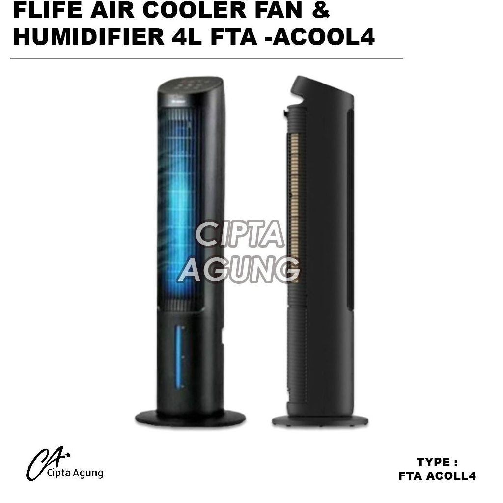 Jual FLiFE FTA ACOOL4 FTA-ACOOL4 TOWER FAN AIR COOLER 4 LT [BDG] | Shopee Indonesia