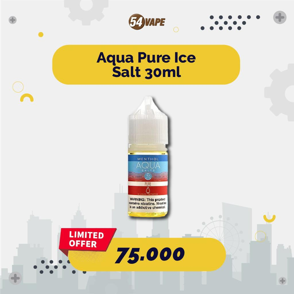 Jual Aqua Pure Ice Salt 30ml Original Paling Murah ! | Shopee Indonesia