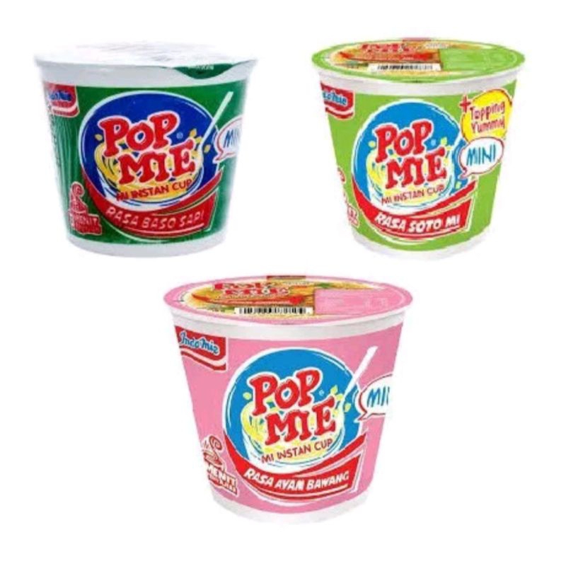 Jual POP MIE MINI - Mie Instant Kemasan Cup Kecil | Shopee Indonesia