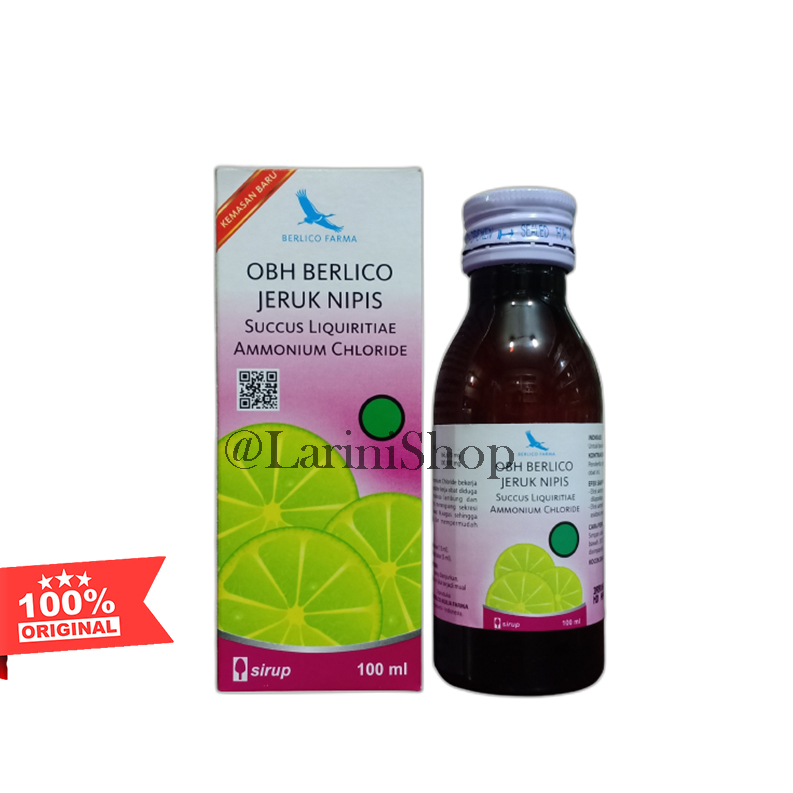 Jual OBH BERLICO JERUK NIPIS SIRUP 100 ML BATUK BERDAHAK | Shopee Indonesia