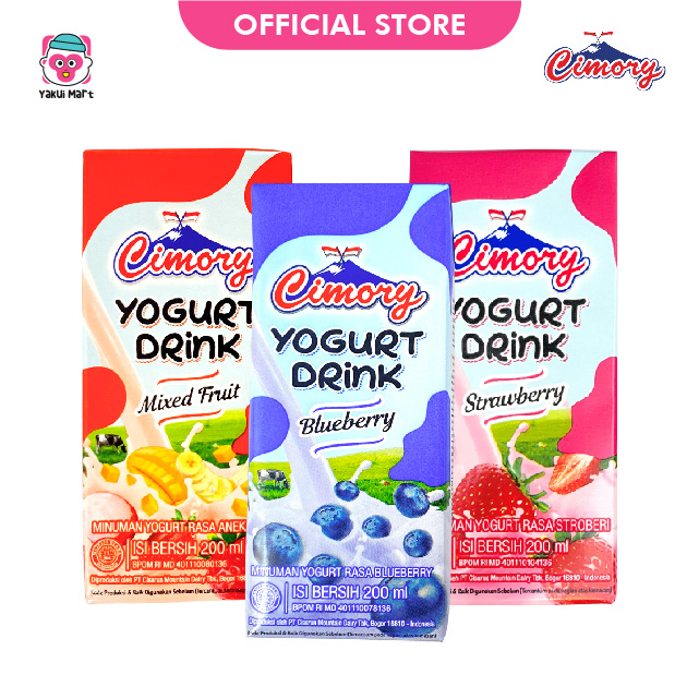 Jual ⭐YAKUI MART⭐ Cimory Yogurt Drink 200ml Ready To Drink Minuman Yoghurt Rasa Buah Strawberry ...