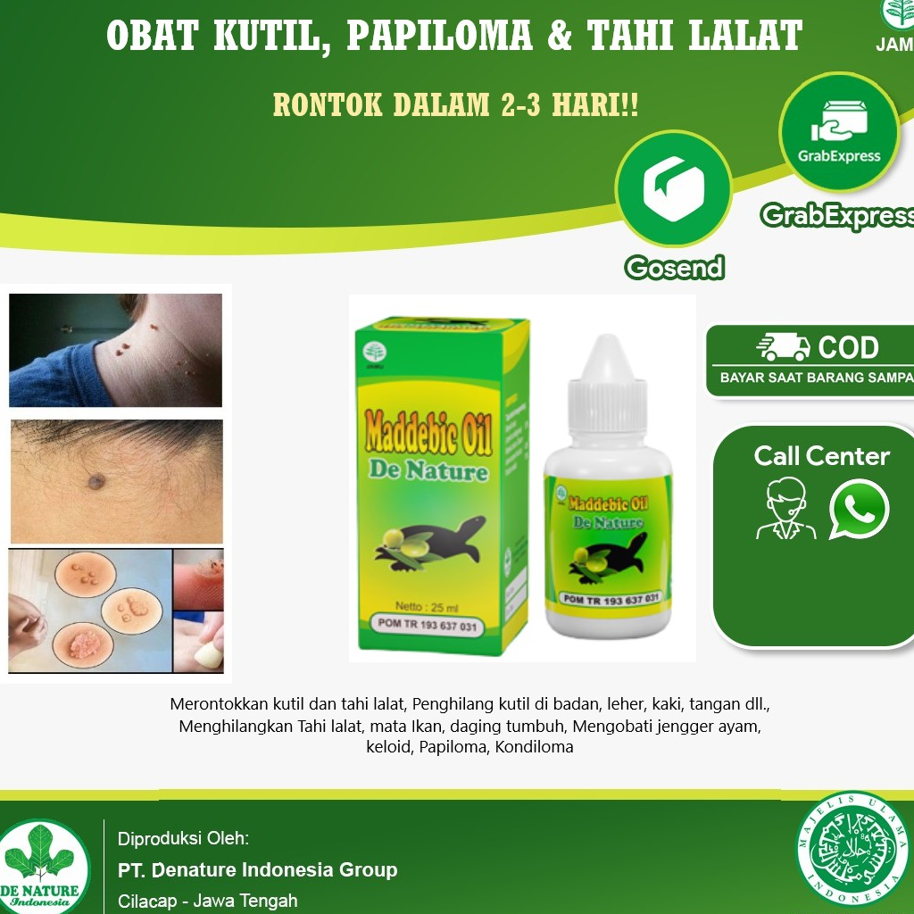 Jual Obat Perontok Kutil Kelamin dan Tahi Lalat di Leher Wajah Punggung ...