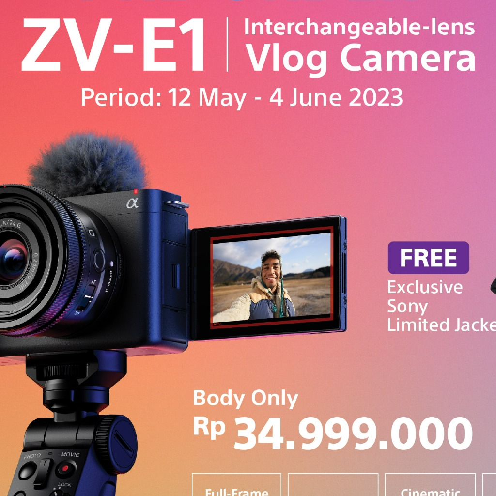 Jual Sony ZV-E1 Body Only | Shopee Indonesia