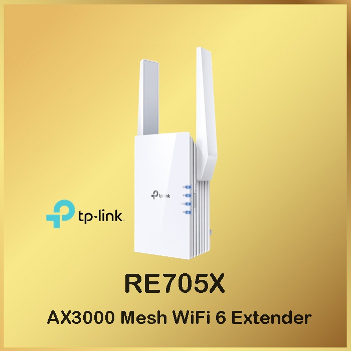 Jual Tp-Link RE705X - AX3000 Mesh Wi-Fi 6 Range Extender RE 705X ...