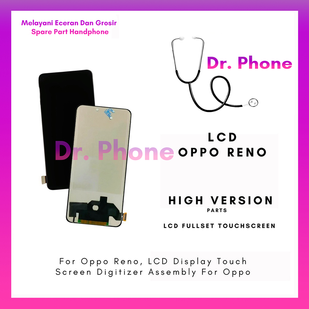 Jual Best Seller !!! LCD Oppo Reno / LCD Oppo Reno 1 Fullset ...