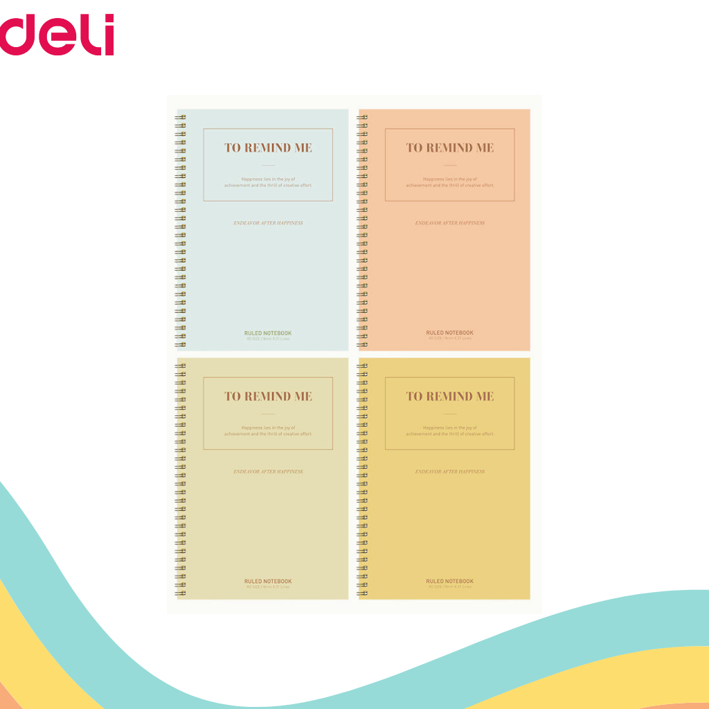Jual NOTES SPIRAL DELI A5 LA-560-01 (1 PCS) | Shopee Indonesia