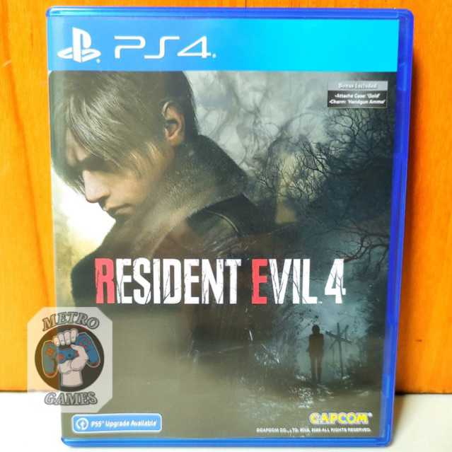 Jual PS4 Resident Evil 4 Remake Kaset Resident Evil 4 Playstation 4 5 CD BD Kaset Game Games ...