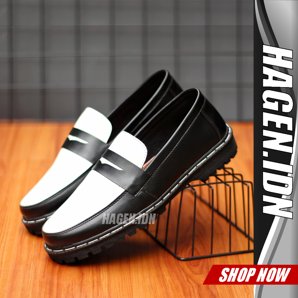 Jual HGN Damar Sepatu Docmart Pria Loafers Original Pentofel Kerja ...
