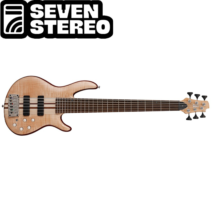 Jual Cort A6 Plus FMMH Artisan Series Electric Bass Open Pore Natural ...