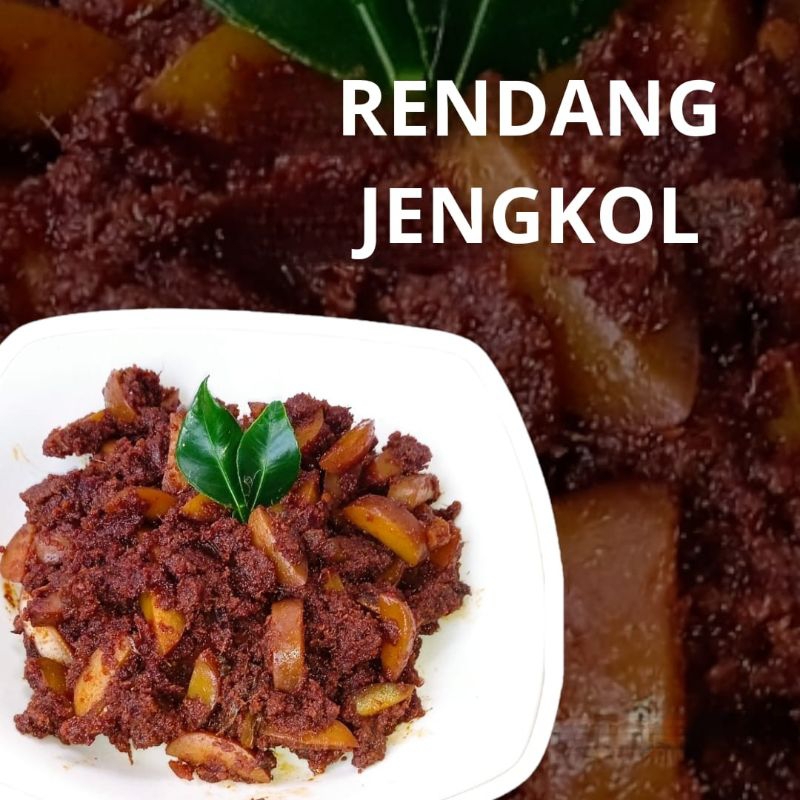 Jual Rendang jengkol asli padang 500gr | Randang Jariang Minang | Shopee Indonesia