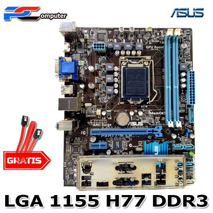 Jual Mainboard intel Soket LGA H77 Vga onboard ECS / Foxconn | Shopee ...