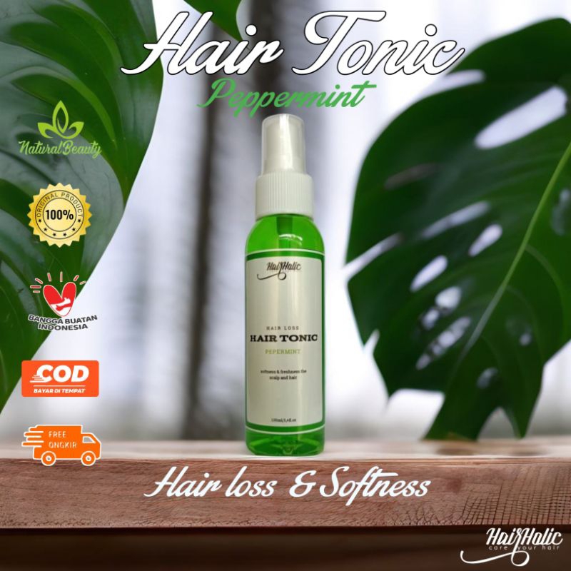 Jual Hair Tonic Barbershop Vitamin Rambut Salon pepermint rambut rontok ...