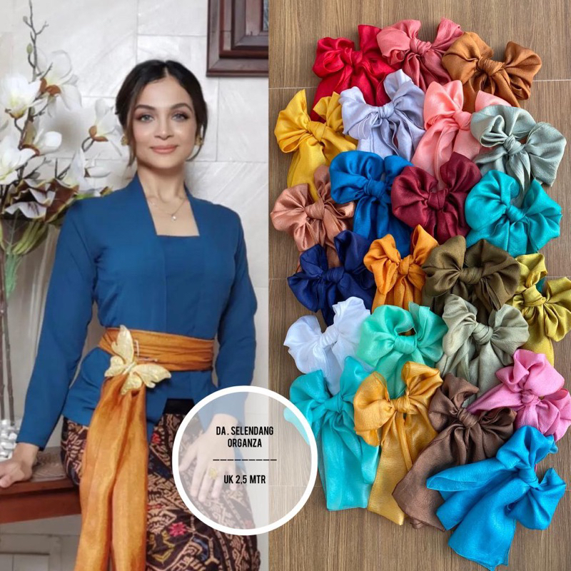 Jual WBK [COD] ||TERBARUU!! Selendang Organza Uk 2,5m/Selendang Murah ...