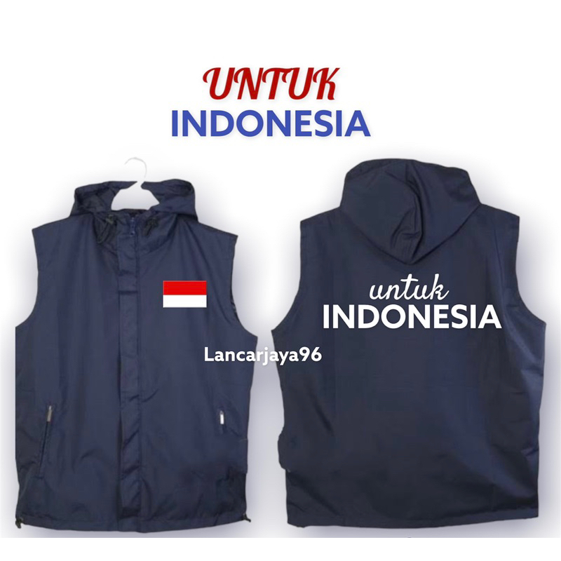 Jual Rompi untuk Indonesia / Rompi Anies / Jaki / Jakarta Kolaborasi ...