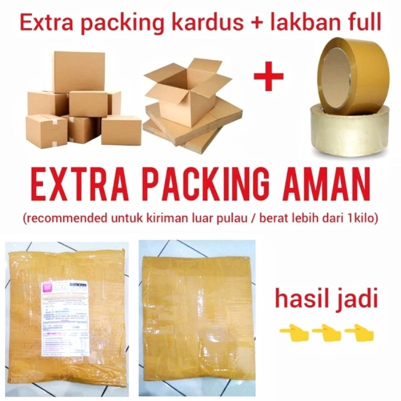Jual PACKING tambahan KARDUS FULL LAKBAN | Shopee Indonesia