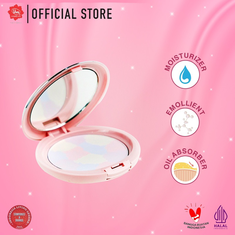 Jual Red-A Compact Powder Translucent with Oil Absorber, Emollient ...