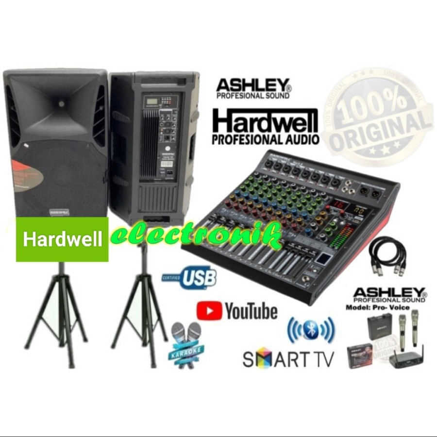 Jual Paket Speaker Sound System 15 Inch Hardwell Popular 15A Mark 8 ...