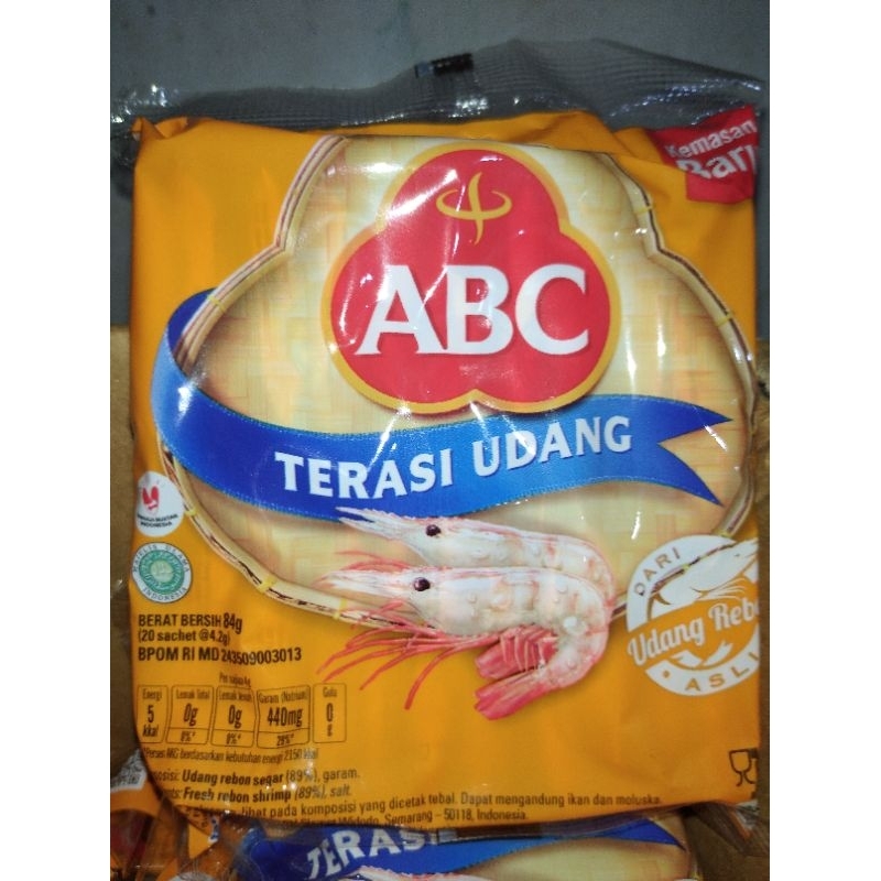 Jual TERASI ABC 4.2g x 20 pcs | Shopee Indonesia