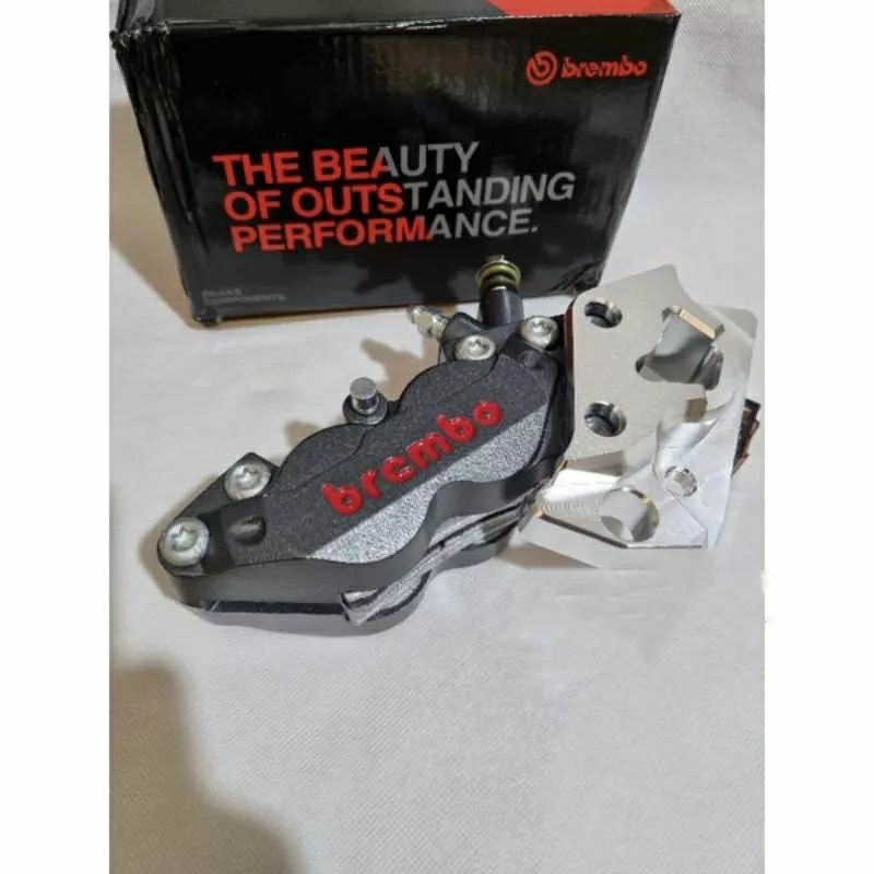 Jual KALIPER BREMBO 4 PISTON BIG POT / KALIPER BREMBO MONOBLOK | Shopee Indonesia