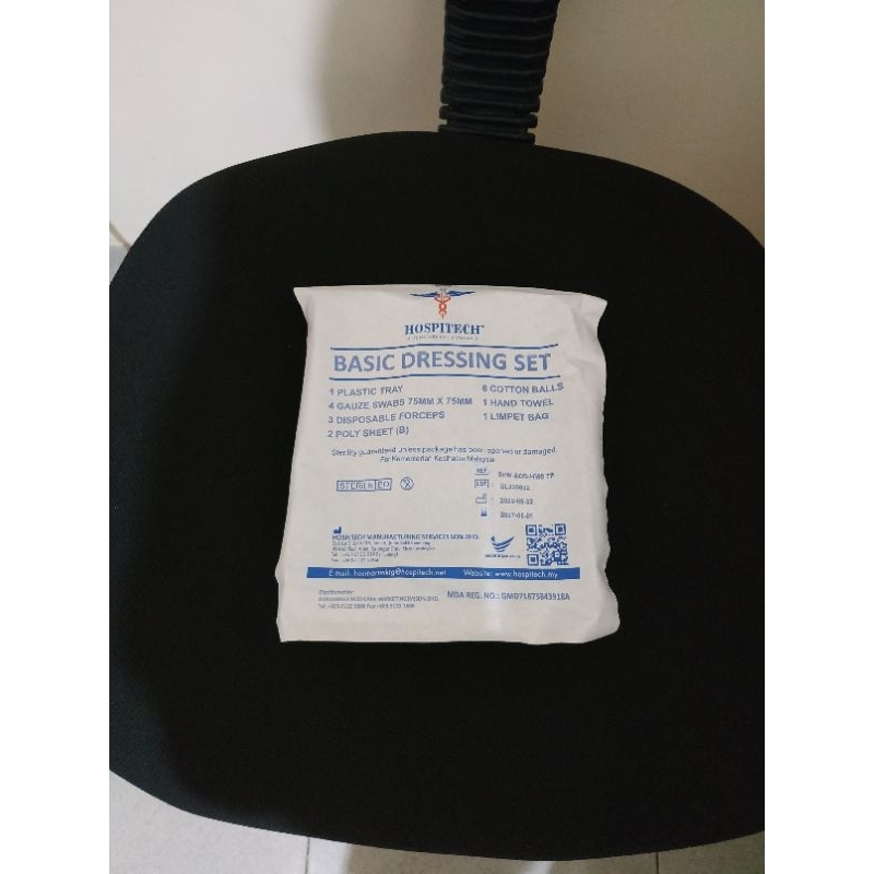 Jual Basic dressing set hospitech sterile - alat pembersih luka komplit malaysia | Shopee Indonesia