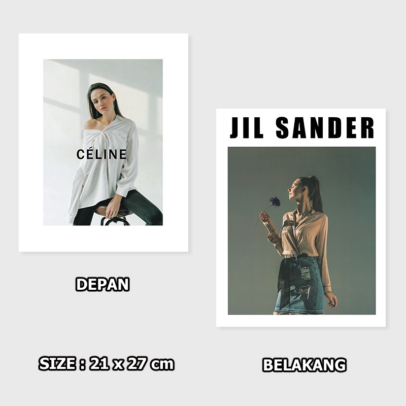 Jual Properti Foto Majalah Kertas (Satu Halaman) Prop Foto Layout ...