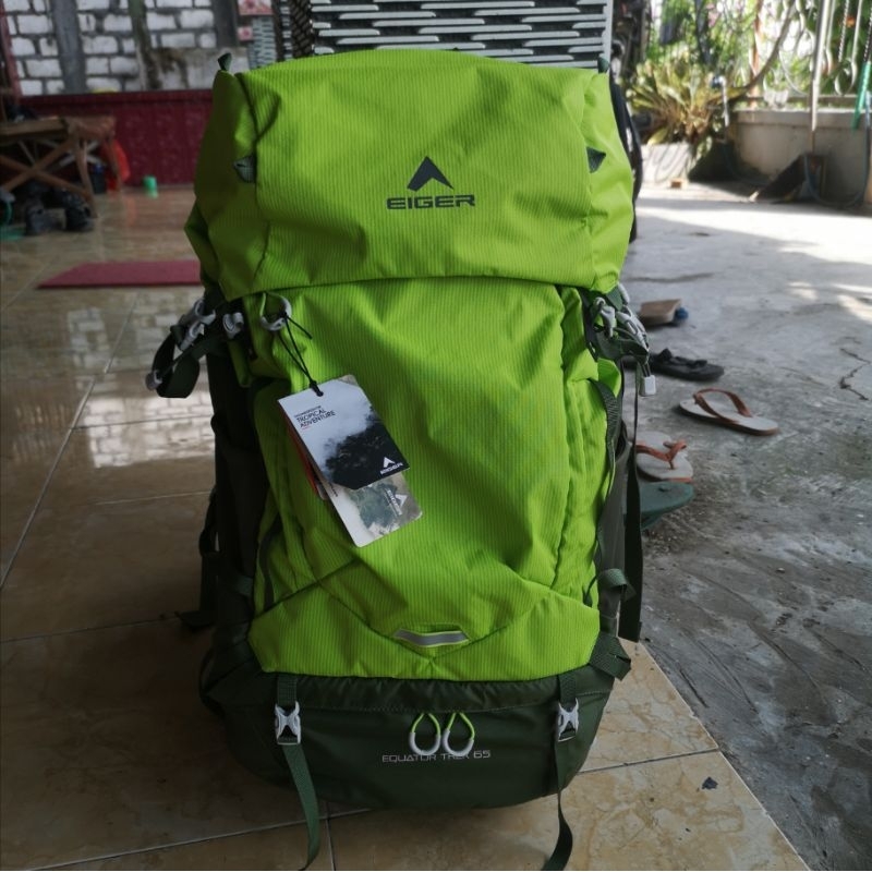 Jual Carrier Eiger Equator Trek 65L Tas Gunung Eiger | Shopee Indonesia